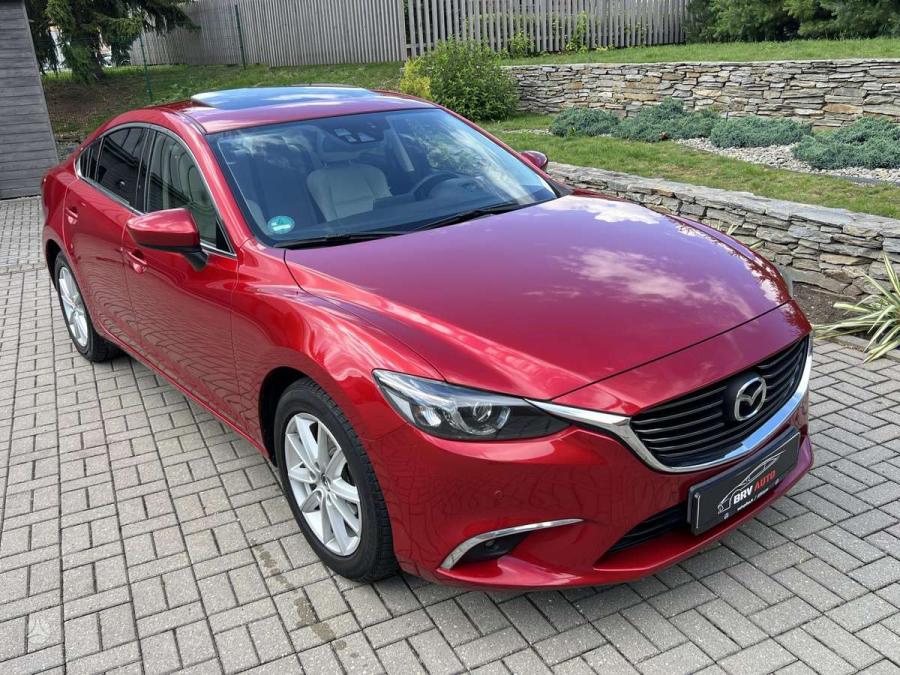 Sarkans Mazda 6 2016 Kėdainiai, ar dzinēja tilpumu 2.19 L un nobraukumu 197 tūkst. km par 9650 €, foto 17 vietnē AUTOMOTO.COM.LV