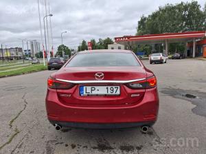 Red Mazda 6 2018 in Riga, with an engine capacity of 2.00 L and mileage of 184 thousand km for 13500 €, photo 4 on AUTOMOTO.COM.LV