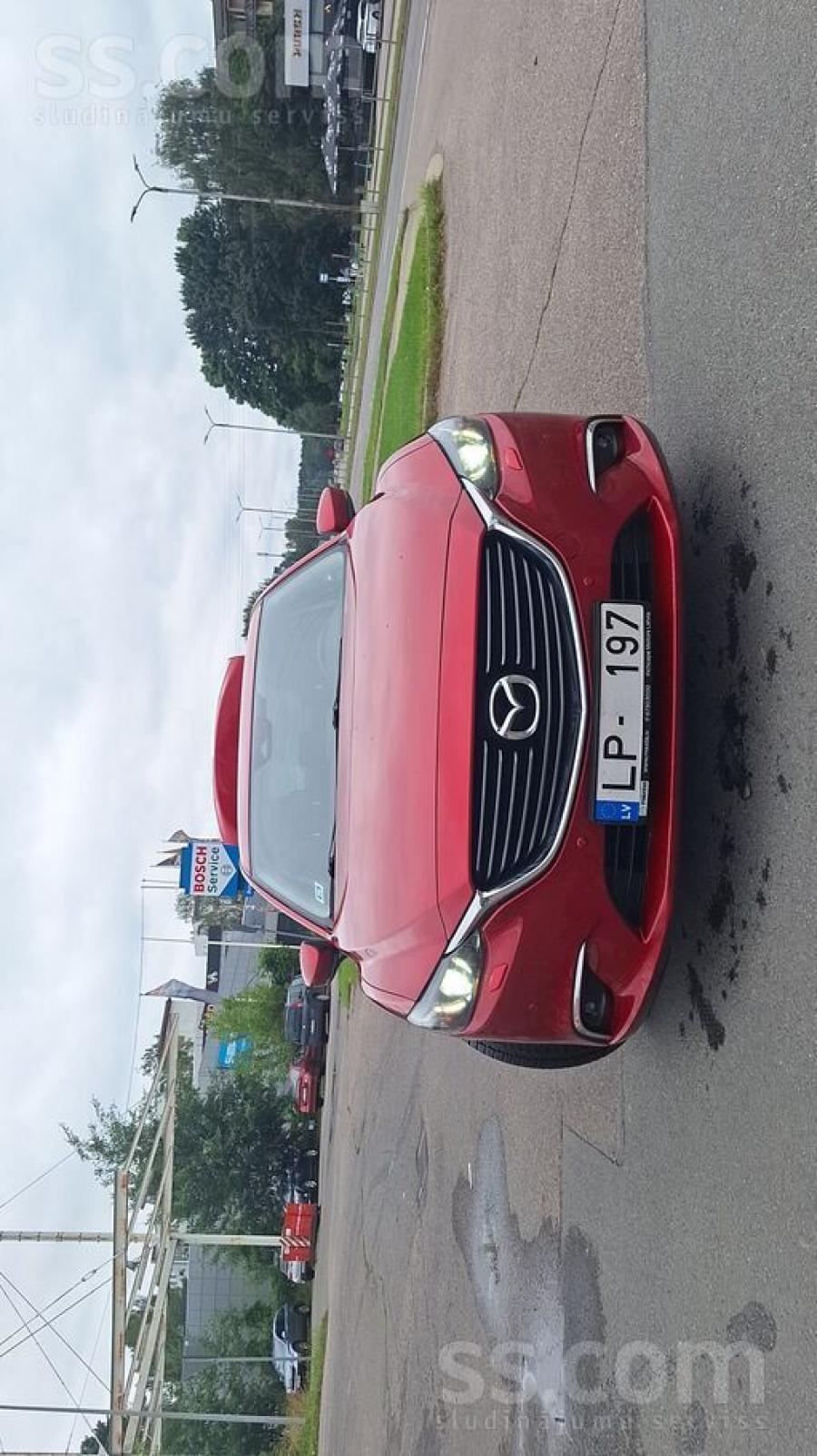 Red Mazda 6 2018 in Riga, with an engine capacity of 2.00 L and mileage of 184 thousand km for 13500 €, photo 5 on AUTOMOTO.COM.LV