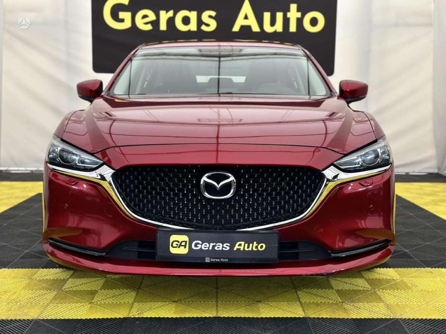 Red Mazda 6 2018 in Vilnius, with an engine capacity of 2.00 L and mileage of 97 thousand km for 15700 €, photo 2 on AUTOMOTO.COM.LV