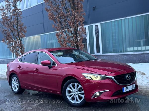 Red Mazda 6 2018 in Tallinn, with an engine capacity of 2.20 L and mileage of 204 thousand km for 8450 €, photo 1 on AUTOMOTO.COM.LV