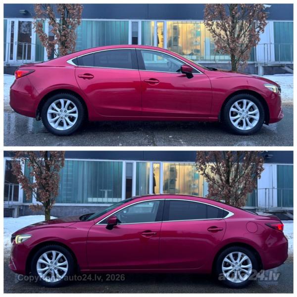 Red Mazda 6 2018 in Tallinn, with an engine capacity of 2.20 L and mileage of 204 thousand km for 8450 €, photo 3 on AUTOMOTO.COM.LV