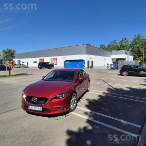 Red Mazda 6 2018 in Riga, with an engine capacity of 2.20 L and mileage of 132 thousand km for 12500 €, photo  on AUTOMOTO.COM.LV