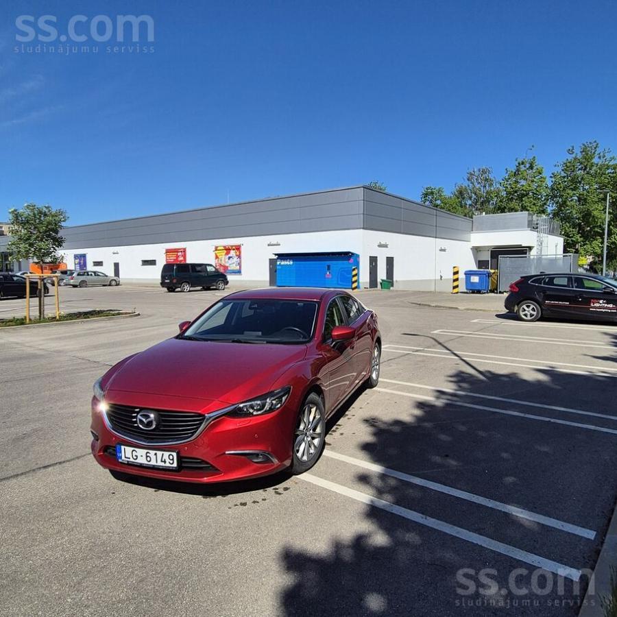 Red Mazda 6 2018 in Riga, with an engine capacity of 2.20 L and mileage of 132 thousand km for 12500 €, photo 1 on AUTOMOTO.COM.LV