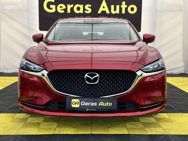 Red Mazda 6 2018 in Vilnius, with an engine capacity of 2.00 L and mileage of 97 thousand km for 14999 €, photo 2 on AUTOMOTO.COM.LV