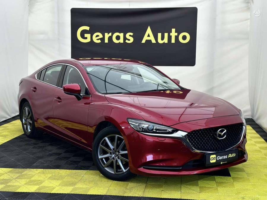Красный Мазда 6 2018 в Вильнюс, объемом двигателя 2.00 л и пробегом 97 тыс. км за 14499 €, фото 4 на AUTOMOTO.COM.LV