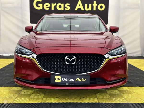 Red Mazda 6 2018 in Vilnius, with an engine capacity of 2.00 L and mileage of 97 thousand km for 14499 €, photo 2 on AUTOMOTO.COM.LV