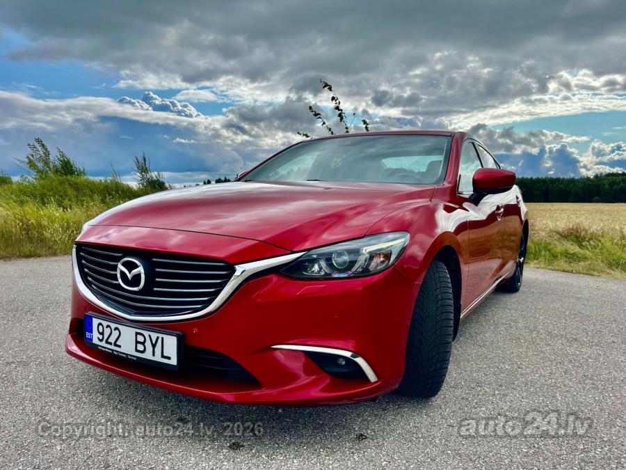 Sarkans Mazda 6 2018 Tartu, ar dzinēja tilpumu 2.00 L un nobraukumu 107 tūkst. km par 16399 €, foto 1 vietnē AUTOMOTO.COM.LV