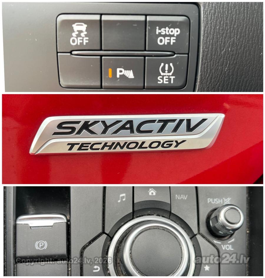 Sarkans Mazda 6 2018 Tartu, ar dzinēja tilpumu 2.00 L un nobraukumu 107 tūkst. km par 16399 €, foto 22 vietnē AUTOMOTO.COM.LV