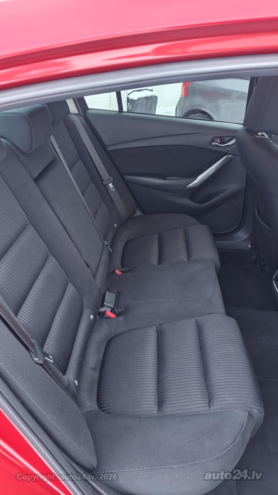 Red Mazda 6 2018 in Tallinn, with an engine capacity of 2.00 L and mileage of 110 thousand km for 15750 €, photo 6 on AUTOMOTO.COM.LV