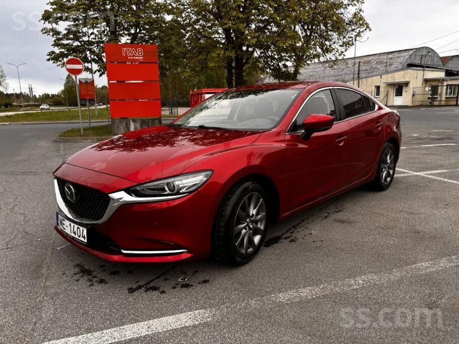 Sarkans Mazda 6 2019 Rīga, ar dzinēja tilpumu 2.00 L un nobraukumu 95 tūkst. km par 16300 €, foto 5 vietnē AUTOMOTO.COM.LV