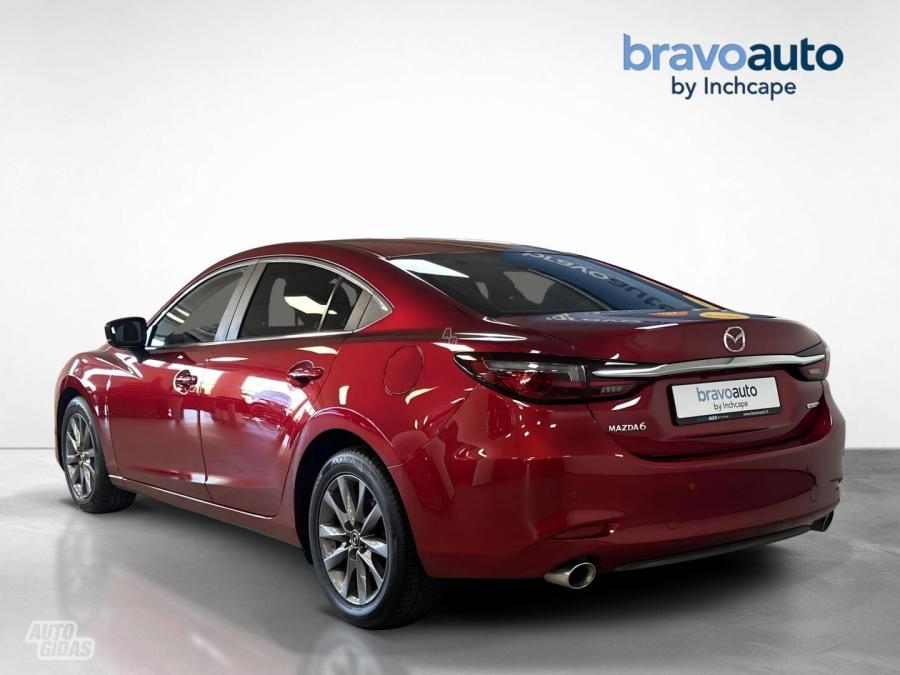Red Mazda 6 2019 in Vilnius, with an engine capacity of 2.00 L and mileage of 95 thousand km for 16900 €, photo 4 on AUTOMOTO.COM.LV