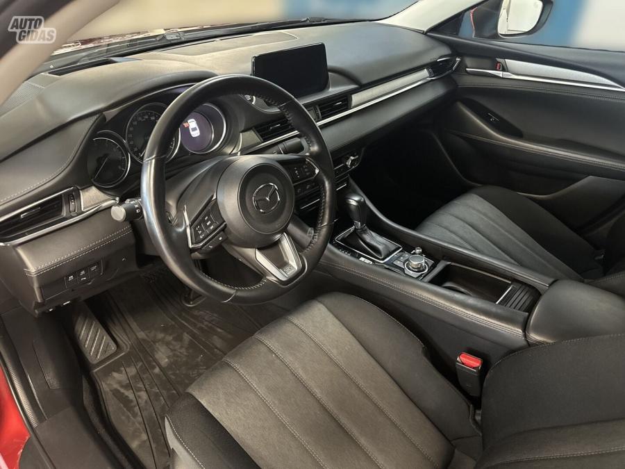 Red Mazda 6 2019 in Vilnius, with an engine capacity of 2.00 L and mileage of 95 thousand km for 16900 €, photo 12 on AUTOMOTO.COM.LV