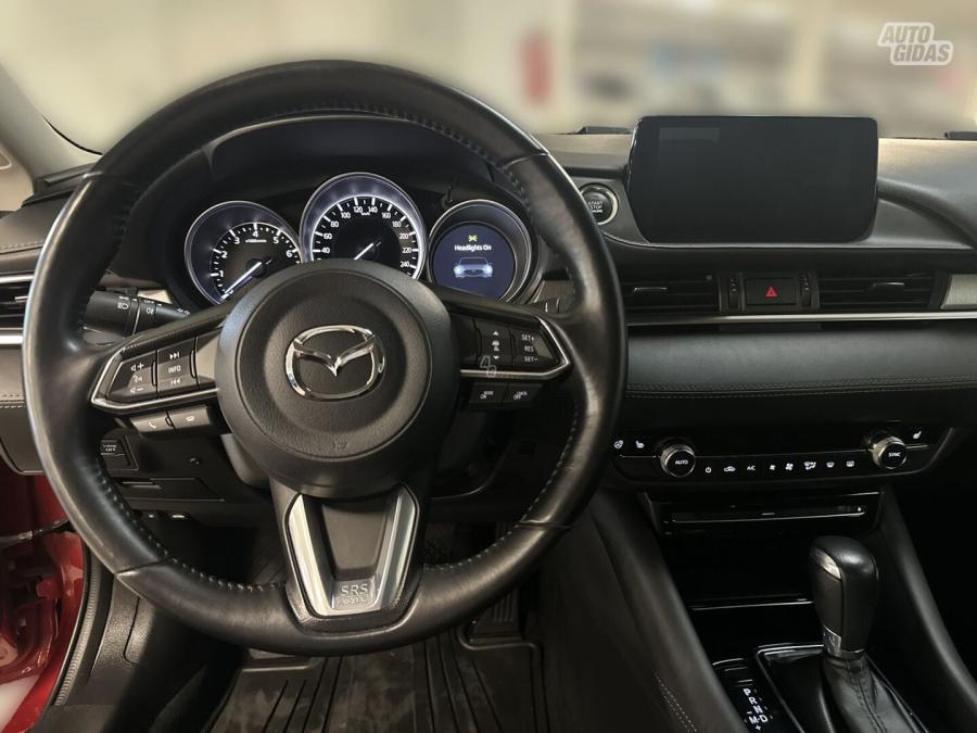 Red Mazda 6 2019 in Vilnius, with an engine capacity of 2.00 L and mileage of 95 thousand km for 16900 €, photo 16 on AUTOMOTO.COM.LV
