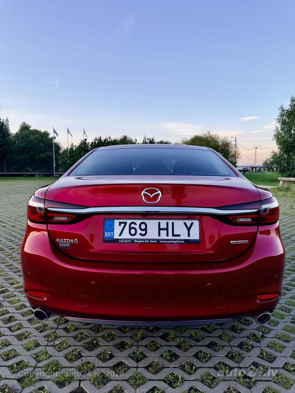Mazda 6 2021 in Tallinn on AUTOMOTO.COM.LV Red Mazda 6 2021 in Tallinn, with an engine capacity of 2.00 L and mileage of 72 thousand km for 19900 €, photo 6 on AUTOMOTO.COM.LV