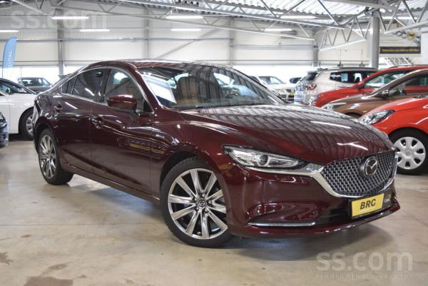 Sarkans Mazda 6 2024 Rīga, ar dzinēja tilpumu 2.50 L un nobraukumu 36 tūkst. km par 30000 €, foto 1 vietnē AUTOMOTO.COM.LV