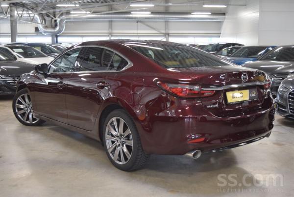 Sarkans Mazda 6 2024 Rīga, ar dzinēja tilpumu 2.50 L un nobraukumu 36 tūkst. km par 30000 €, foto 3 vietnē AUTOMOTO.COM.LV