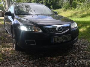 Sarkans Mazda 6 2007 Madona, ar dzinēja tilpumu 2.00 L un nobraukumu 310 tūkst. km par 600 €, foto  vietnē AUTOMOTO.COM.LV