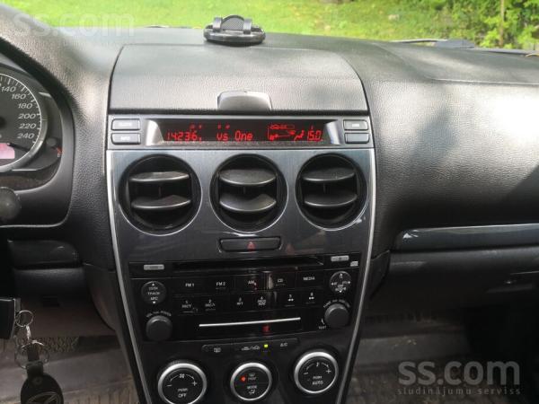 Red Mazda 6 2007 in Madona, with an engine capacity of 2.00 L and mileage of 310 thousand km for 600 €, photo 5 on AUTOMOTO.COM.LV