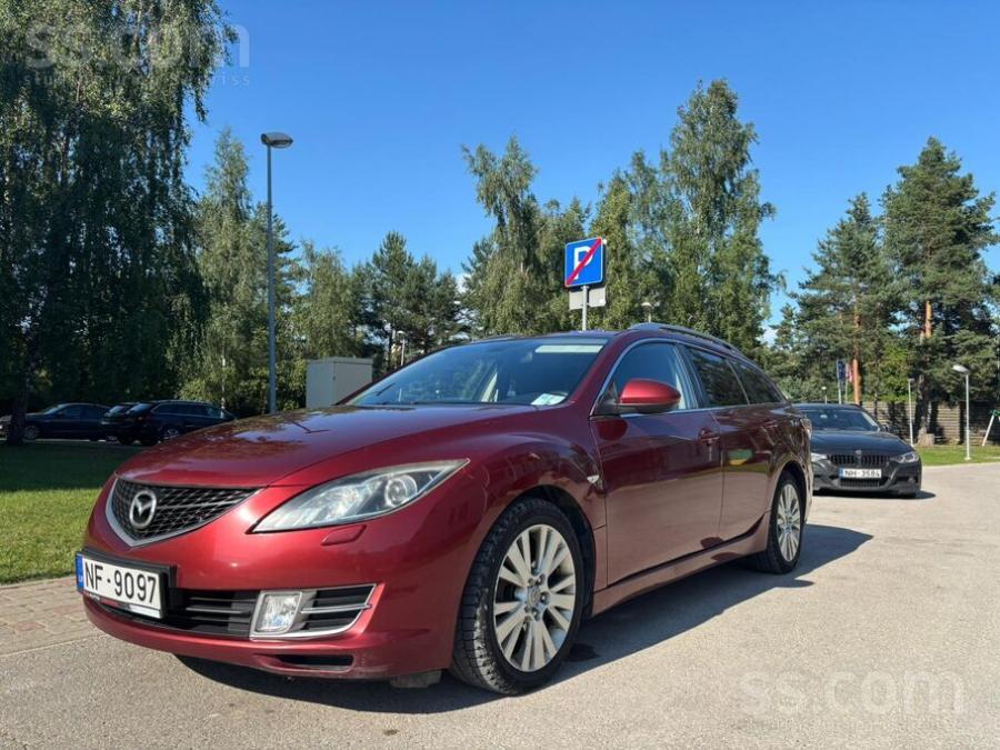 Sarkans Mazda 6 2008 Rīga, ar dzinēja tilpumu 2.00 L un nobraukumu 304 tūkst. km par 2395 €, foto 3 vietnē AUTOMOTO.COM.LV