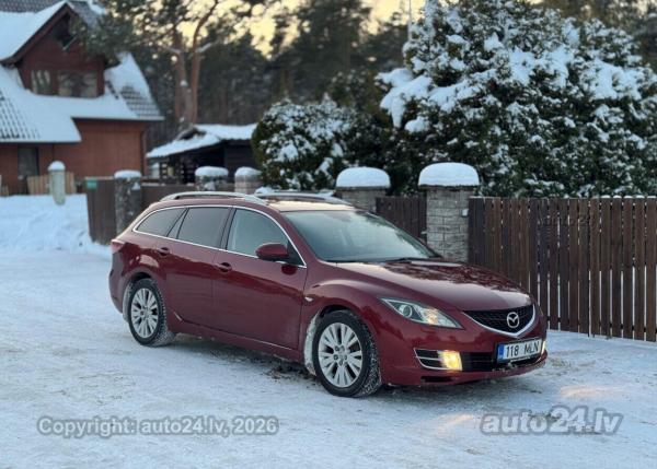 Red Mazda 6 2008 in Tallinn, with an engine capacity of 2.00 L and mileage of 281 thousand km for 2350 €, photo 1 on AUTOMOTO.COM.LV
