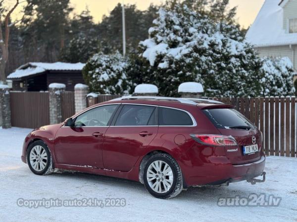 Red Mazda 6 2008 in Tallinn, with an engine capacity of 2.00 L and mileage of 281 thousand km for 2350 €, photo 5 on AUTOMOTO.COM.LV