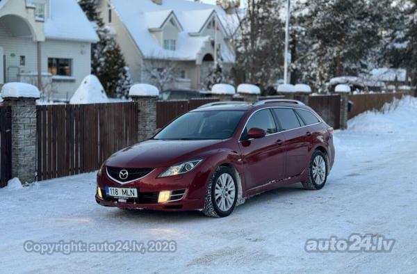 Sarkans Mazda 6 2008 Tallina, ar dzinēja tilpumu 2.00 L un nobraukumu 281 tūkst. km par 2350 €, foto 2 vietnē AUTOMOTO.COM.LV