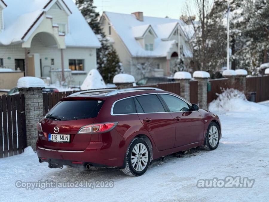 Sarkans Mazda 6 2008 Tallina, ar dzinēja tilpumu 2.00 L un nobraukumu 281 tūkst. km par 2350 €, foto 4 vietnē AUTOMOTO.COM.LV