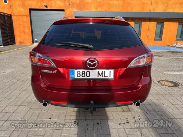 Red Mazda 6 2008 in Tallinn, with an engine capacity of 2.00 L and mileage of 217 thousand km for 3990 €, photo 5 on AUTOMOTO.COM.LV