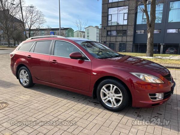 Red Mazda 6 2008 in Tallinn, with an engine capacity of 2.00 L and mileage of 217 thousand km for 3990 €, photo 8 on AUTOMOTO.COM.LV