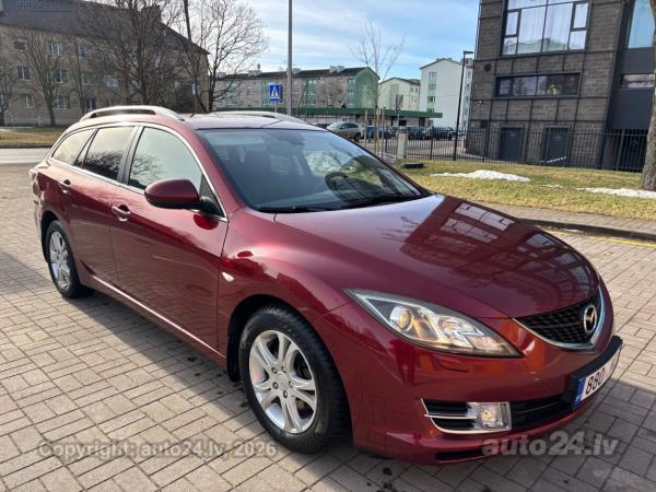 Red Mazda 6 2008 in Tallinn, with an engine capacity of 2.00 L and mileage of 217 thousand km for 3990 €, photo 9 on AUTOMOTO.COM.LV