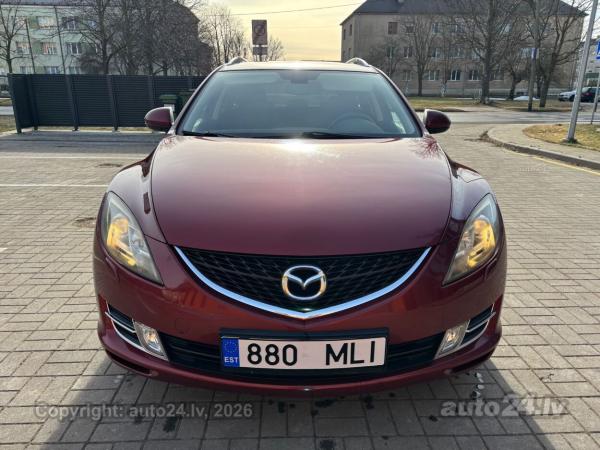 Red Mazda 6 2008 in Tallinn, with an engine capacity of 2.00 L and mileage of 217 thousand km for 3990 €, photo 10 on AUTOMOTO.COM.LV