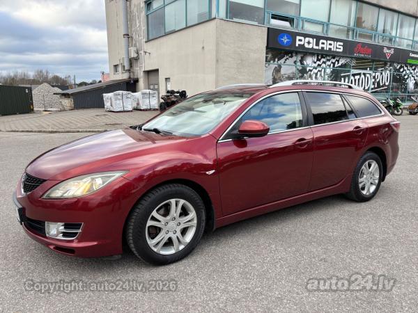 Sarkans Mazda 6 2008 Tallina, ar dzinēja tilpumu 2.00 L un nobraukumu 217 tūkst. km par 3990 €, foto 2 vietnē AUTOMOTO.COM.LV