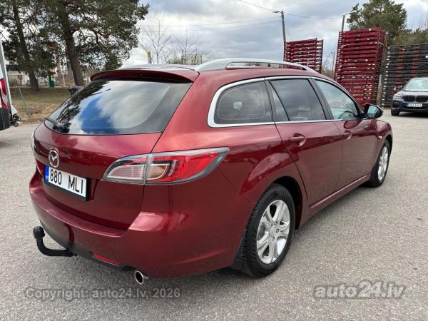 Sarkans Mazda 6 2008 Tallina, ar dzinēja tilpumu 2.00 L un nobraukumu 217 tūkst. km par 3990 €, foto 6 vietnē AUTOMOTO.COM.LV