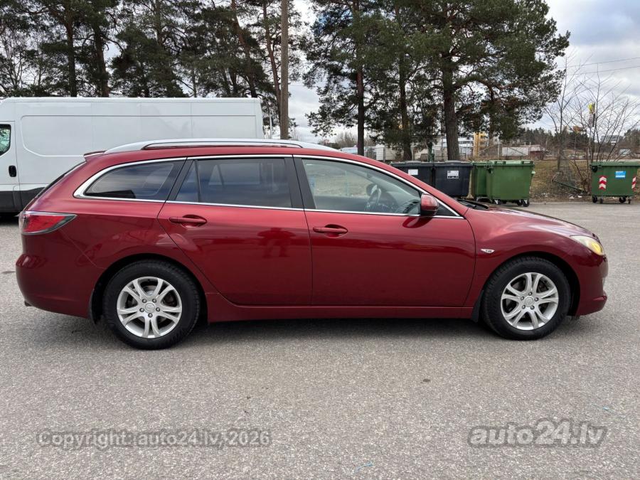 Red Mazda 6 2008 in Tallinn, with an engine capacity of 2.00 L and mileage of 217 thousand km for 3990 €, photo 8 on AUTOMOTO.COM.LV