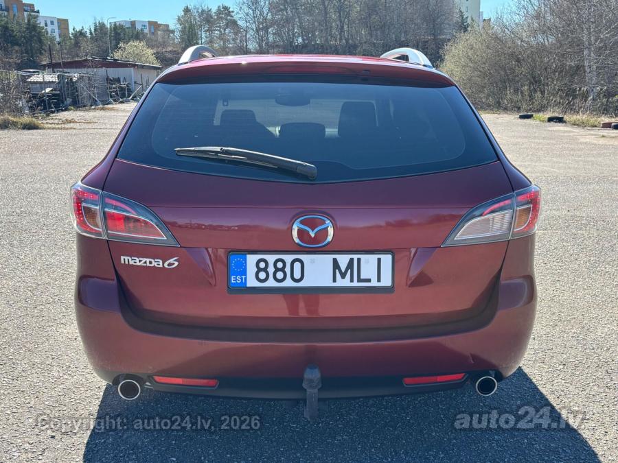Sarkans Mazda 6 2008 Tallina, ar dzinēja tilpumu 2.00 L un nobraukumu 217 tūkst. km par 3990 €, foto 6 vietnē AUTOMOTO.COM.LV