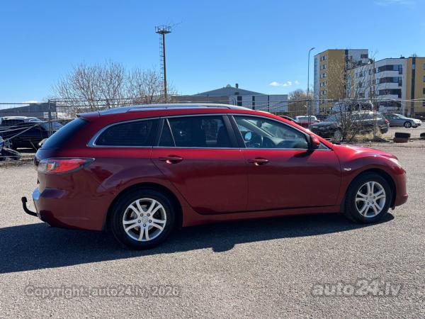 Red Mazda 6 2008 in Tallinn, with an engine capacity of 2.00 L and mileage of 217 thousand km for 3990 €, photo 7 on AUTOMOTO.COM.LV