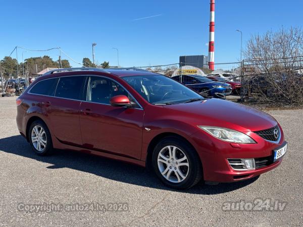 Red Mazda 6 2008 in Tallinn, with an engine capacity of 2.00 L and mileage of 217 thousand km for 3990 €, photo 8 on AUTOMOTO.COM.LV
