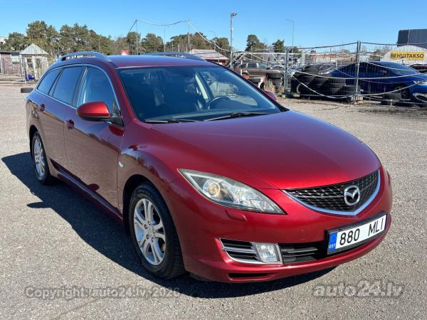 Red Mazda 6 2008 in Tallinn, with an engine capacity of 2.00 L and mileage of 217 thousand km for 3990 €, photo 9 on AUTOMOTO.COM.LV