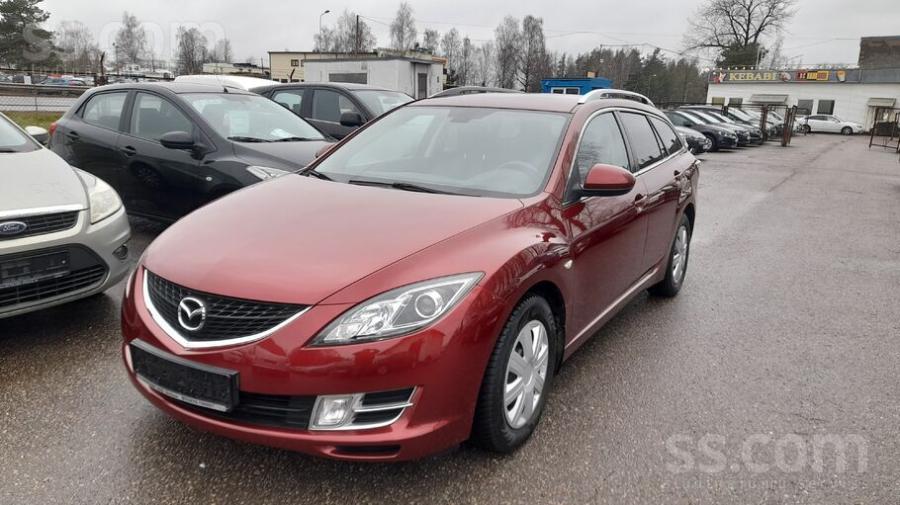Sarkans Mazda 6 2009 Rīga, ar dzinēja tilpumu 1.80 L un nobraukumu 265 tūkst. km par 3700 €, foto 3 vietnē AUTOMOTO.COM.LV