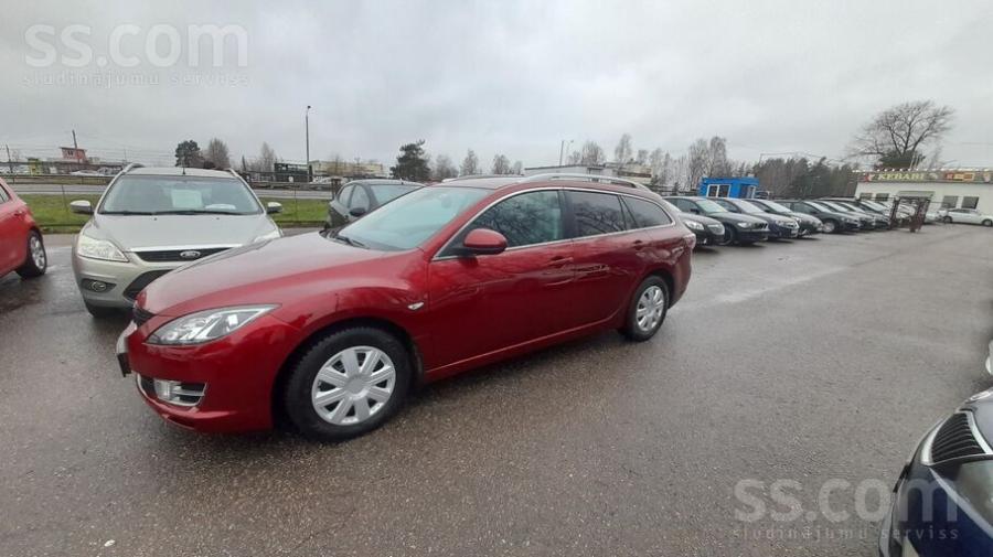 Sarkans Mazda 6 2009 Rīga, ar dzinēja tilpumu 1.80 L un nobraukumu 265 tūkst. km par 3700 €, foto 12 vietnē AUTOMOTO.COM.LV