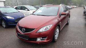 Red Mazda 6 2009 in Riga, with an engine capacity of 1.80 L and mileage of 258 thousand km for 3500 €, photo 4 on AUTOMOTO.COM.LV