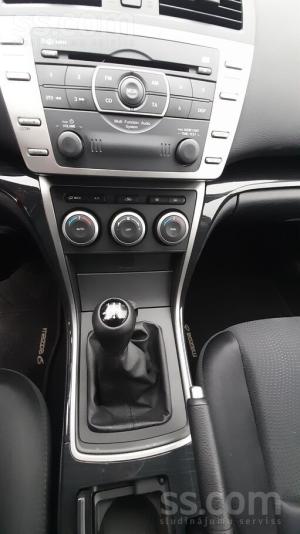 Red Mazda 6 2009 in Riga, with an engine capacity of 1.80 L and mileage of 258 thousand km for 3500 €, photo 20 on AUTOMOTO.COM.LV
