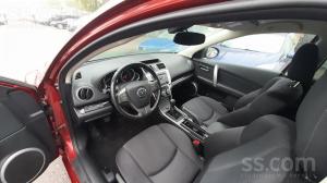 Red Mazda 6 2009 in Riga, with an engine capacity of 1.80 L and mileage of 258 thousand km for 3500 €, photo 21 on AUTOMOTO.COM.LV