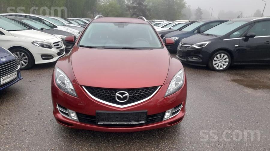 Red Mazda 6 2009 in Riga, with an engine capacity of 1.80 L and mileage of 258 thousand km for 3500 €, photo 22 on AUTOMOTO.COM.LV