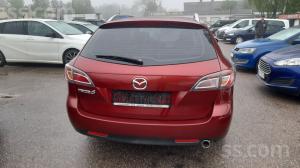 Red Mazda 6 2009 in Riga, with an engine capacity of 1.80 L and mileage of 258 thousand km for 3500 €, photo 29 on AUTOMOTO.COM.LV