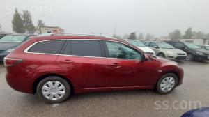 Red Mazda 6 2009 in Riga, with an engine capacity of 1.80 L and mileage of 258 thousand km for 3500 €, photo 32 on AUTOMOTO.COM.LV