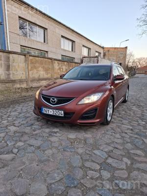 Sarkans Mazda 6 2010 Jelgava, ar dzinēja tilpumu 2.20 L un nobraukumu 250 tūkst. km par 3350 €, foto 6 vietnē AUTOMOTO.COM.LV