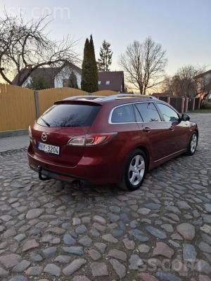 Sarkans Mazda 6 2010 Jelgava, ar dzinēja tilpumu 2.20 L un nobraukumu 251 tūkst. km par 3500 €, foto 6 vietnē AUTOMOTO.COM.LV