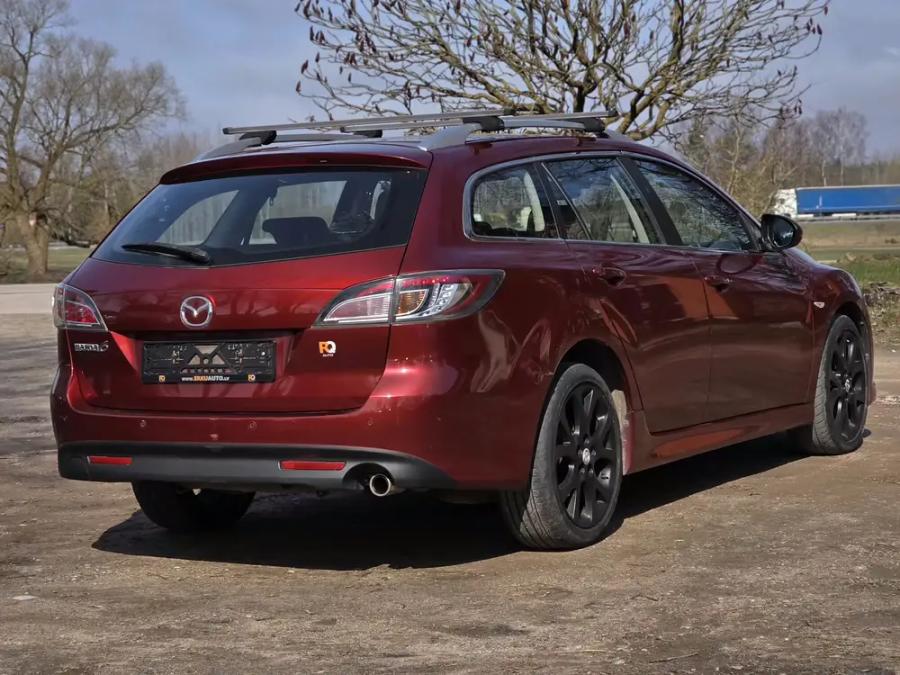 Sarkans Mazda 6 2010 Grobiņa, ar dzinēja tilpumu 2.00 L un nobraukumu 247 tūkst. km par 3200 €, foto 6 vietnē AUTOMOTO.COM.LV